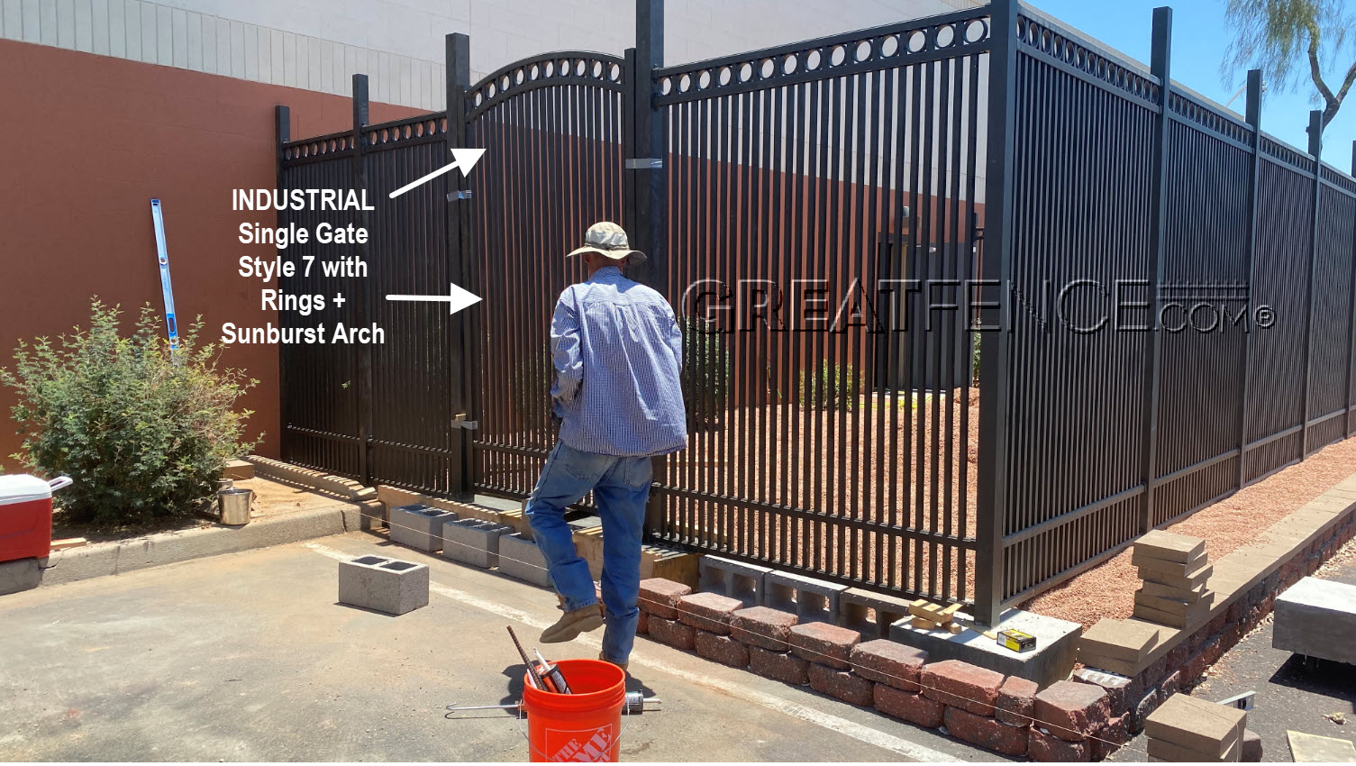 Aluminum Fence Rings | Decorative Rings for Fences & Gates