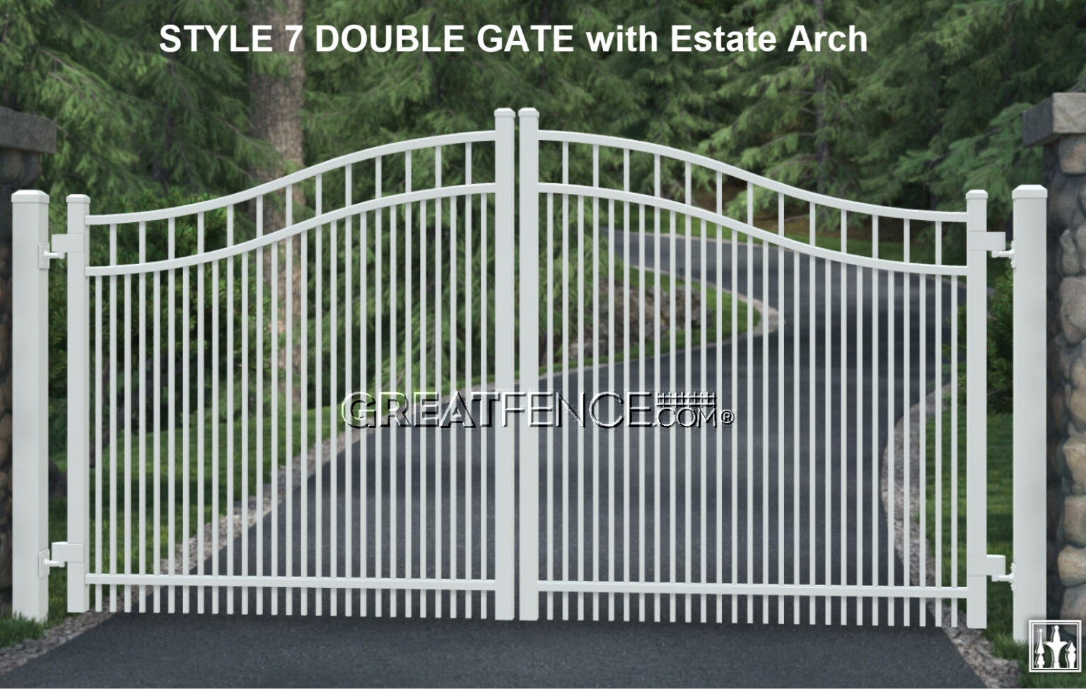 Aluminum Fence Designs | Aluminum Fence and Gate Store - GreatFence.com ...